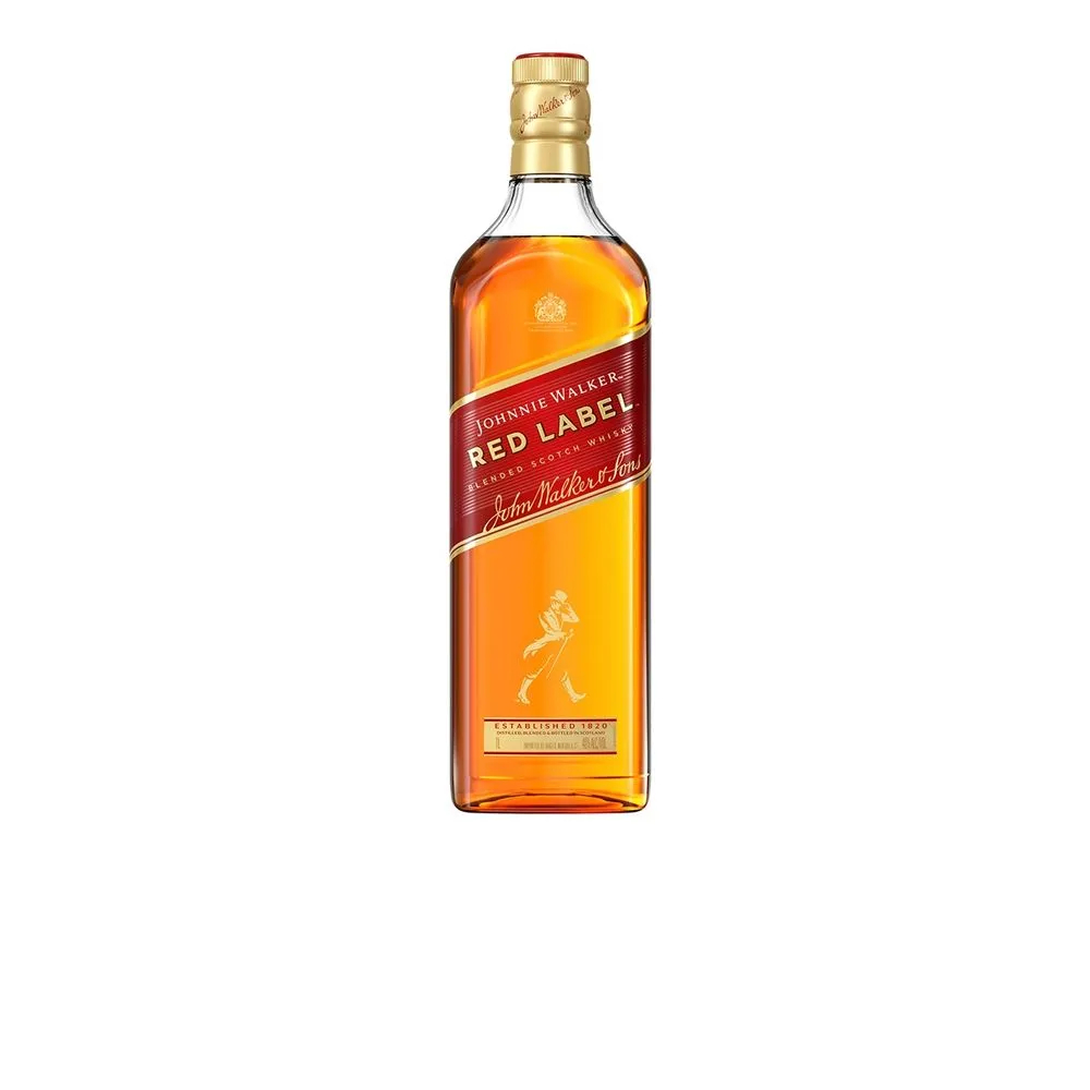 Whisky Johnnie Walker Red Label 1 Litro | Shopee Brasil