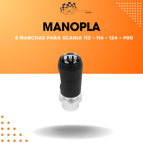 Manopla da Alavanca de Câmbio 6 Marchas para Scania 113 – 114 – 124 ...