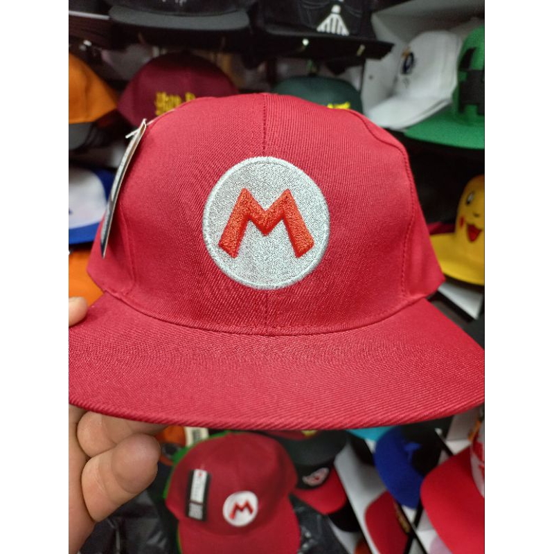 Boné Mário - Game Mario Bros | Shopee Brasil