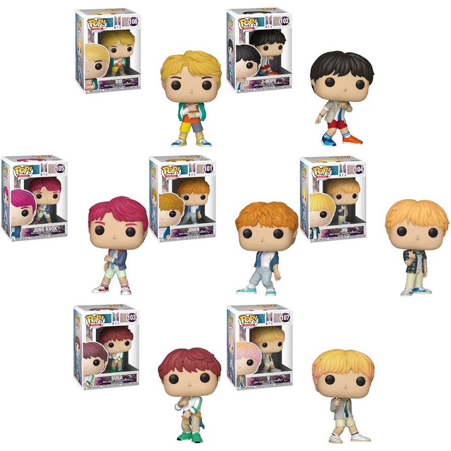 Funko Pop! Rocks: BTS Collectible Vinyl Figures 1st Edition | Shopee Brasil