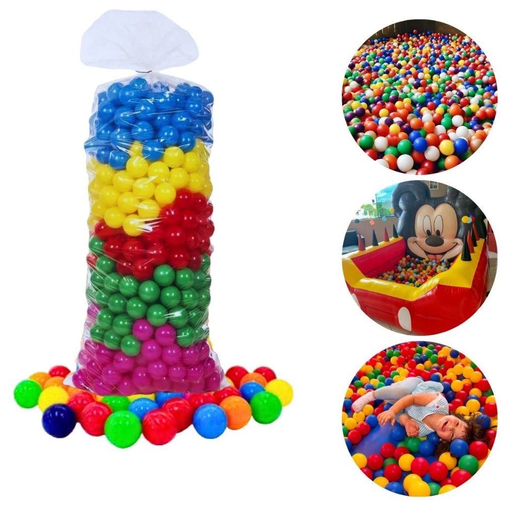 50 Unidades de bolinhas 76mm infantil para piscina de bolinhas super ...