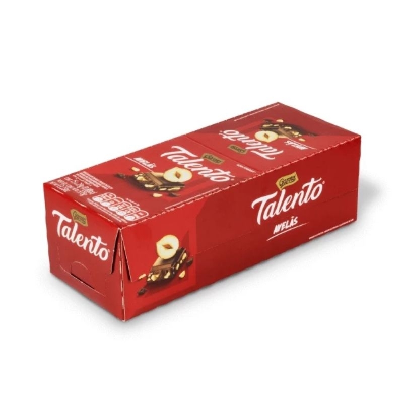 Chocolate mini talento 25g com 15 unidades. | Shopee Brasil