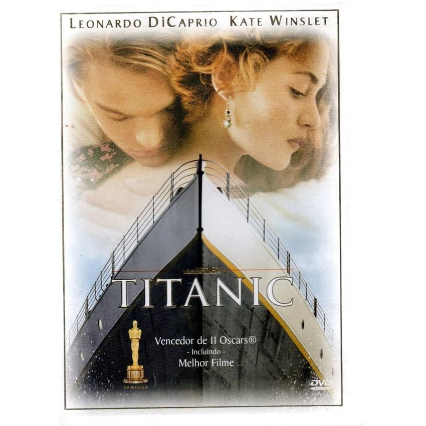 DVD do filme "Titanic" (1997) | Shopee Brasil