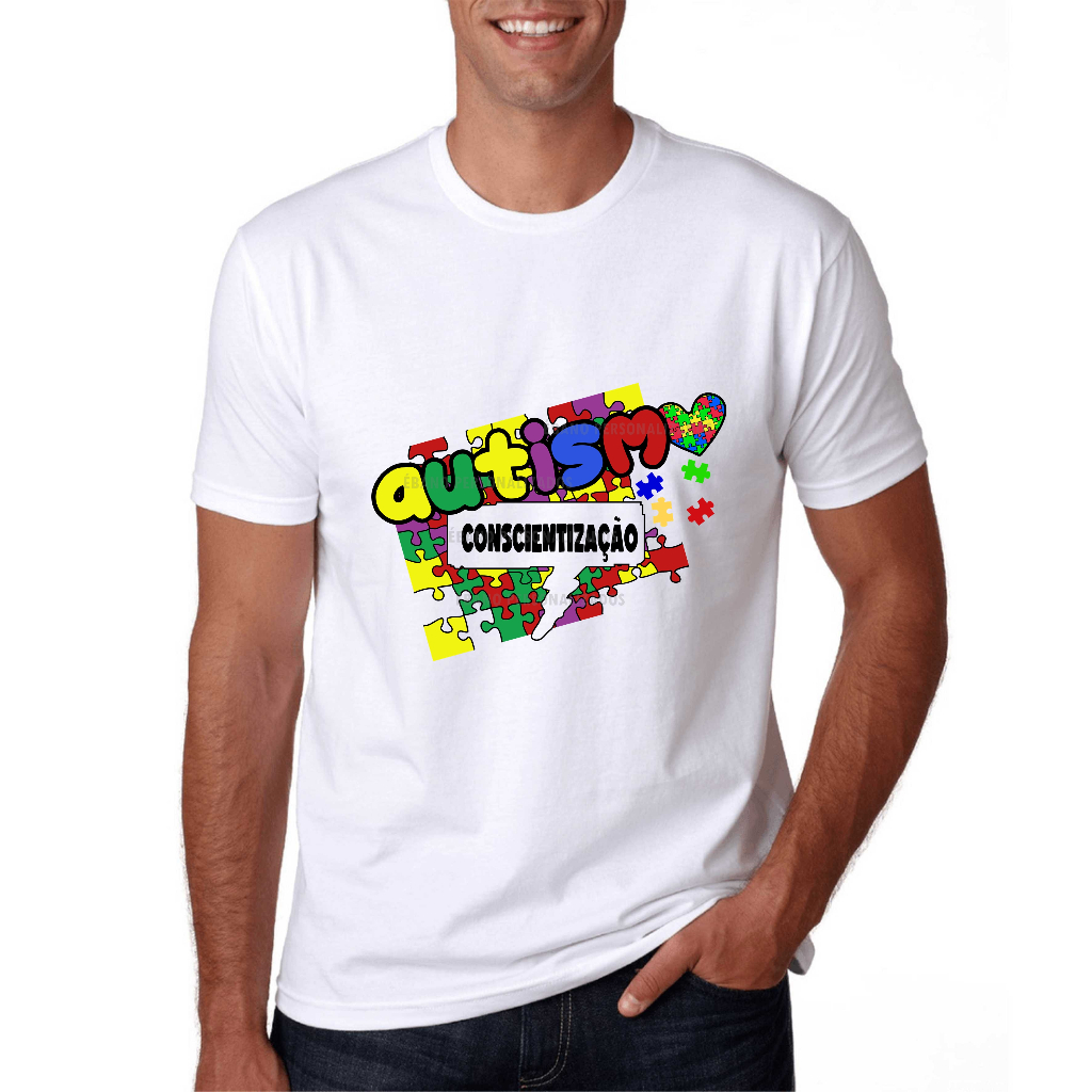 Camiseta autismo conscientização tea autista neurologia tdah mediador ...