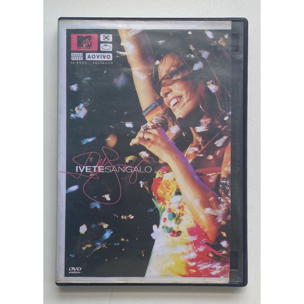 DVD Original - Ivete Sangalo - MTV Ao Vivo | Shopee Brasil