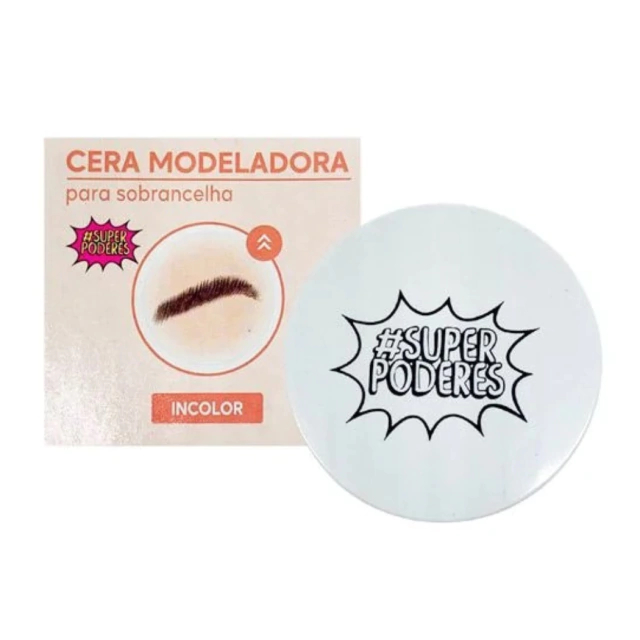 Cera Modeladora Para Sobrancelha - Super Poderes | Shopee Brasil