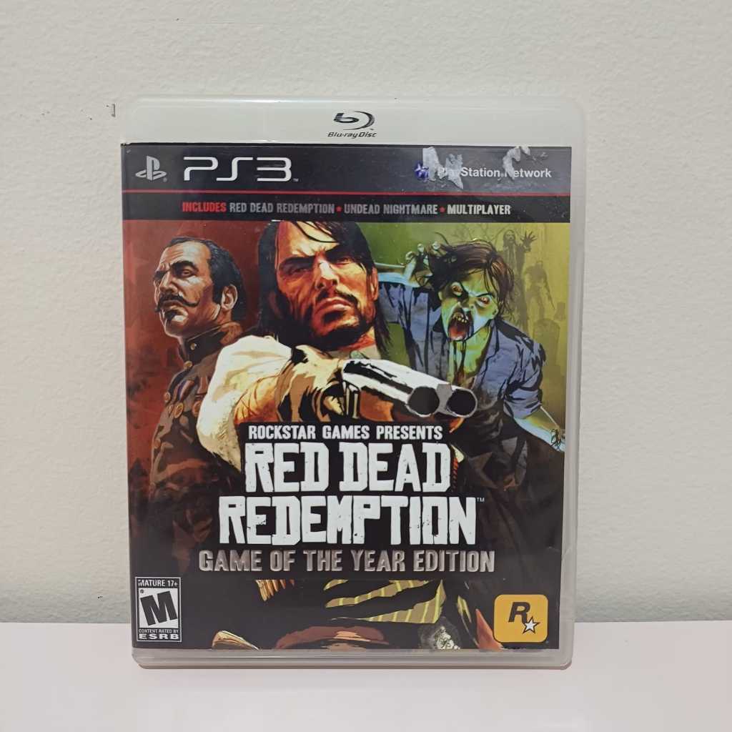 Red Dead Redemption Original Playstation 3 PS3 Fisico | Shopee Brasil