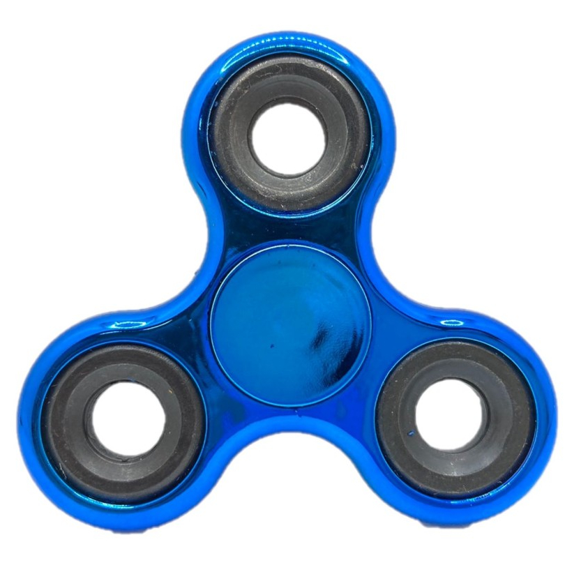 Hand Spinner Metalizado Rolamento Anti Stress Brinquedo - fidget toys ...