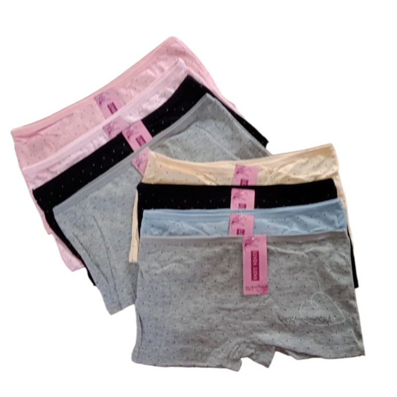 KIT COM 4 CALCINHA BOXER MENINA MOÇA | Shopee Brasil