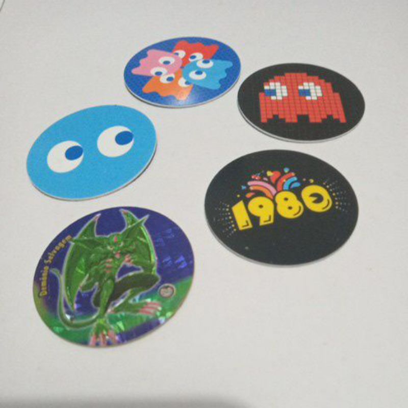 Coleção 5 Tazoos Elma Chips Yu-gi-oh! Pac-Man 1980 | Shopee Brasil