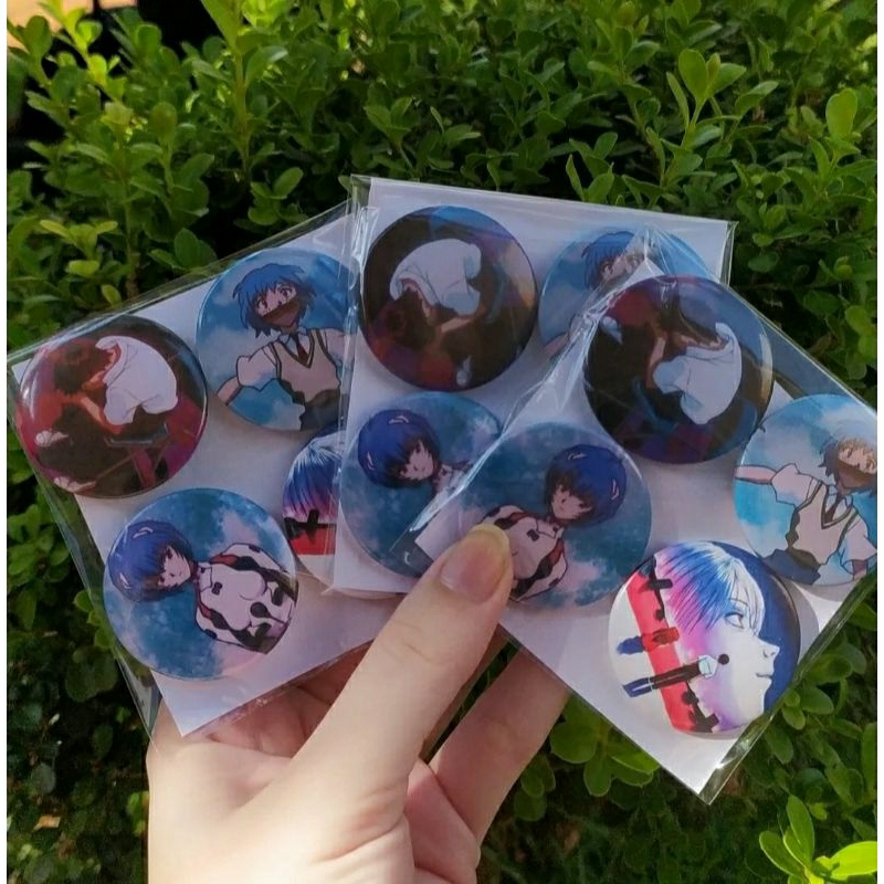 Botons Neon Genesis Evangelion Anime Mangá | Shopee Brasil