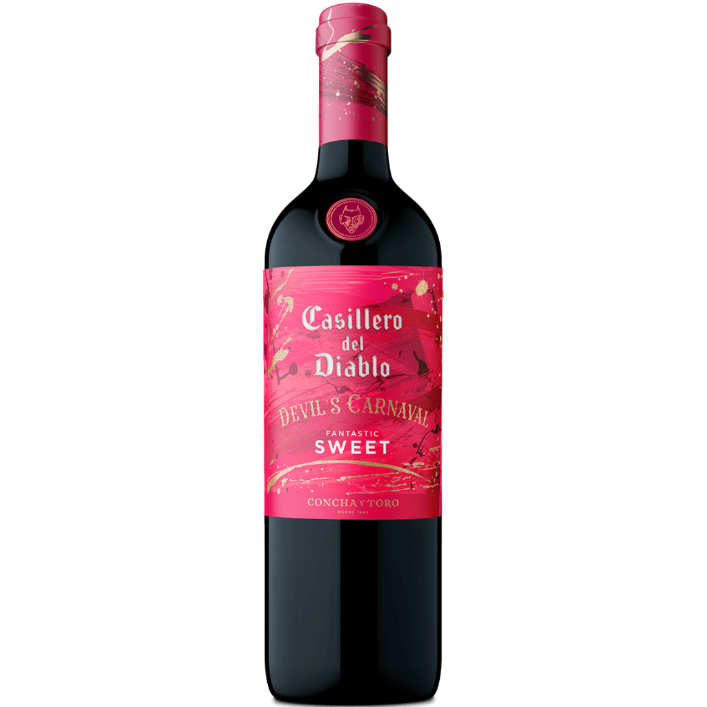 Vinho Casillero Del Diablo Devil's Carnaval Sweet Red 750ML | Shopee Brasil