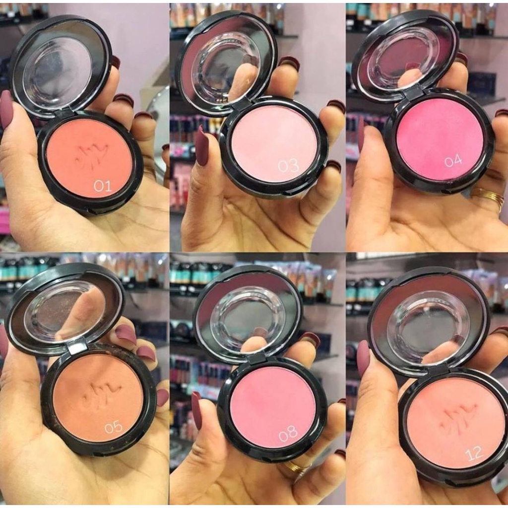 Blush Max Love 6 cores | Shopee Brasil
