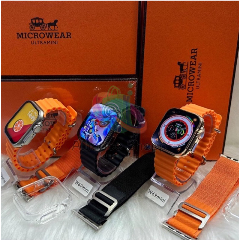 Smartwatch W69 Ultra Mini Microwear | Shopee Brasil