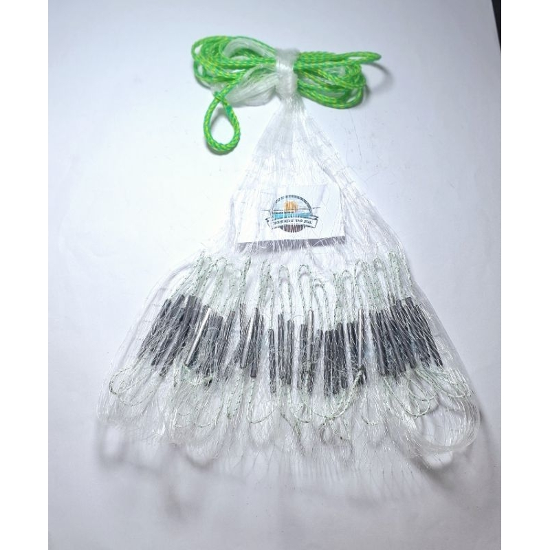 Tarrafa Piaba Peixe-Rei Lambari Camarão 6Metros Altura1.10 Malha 15mm ...