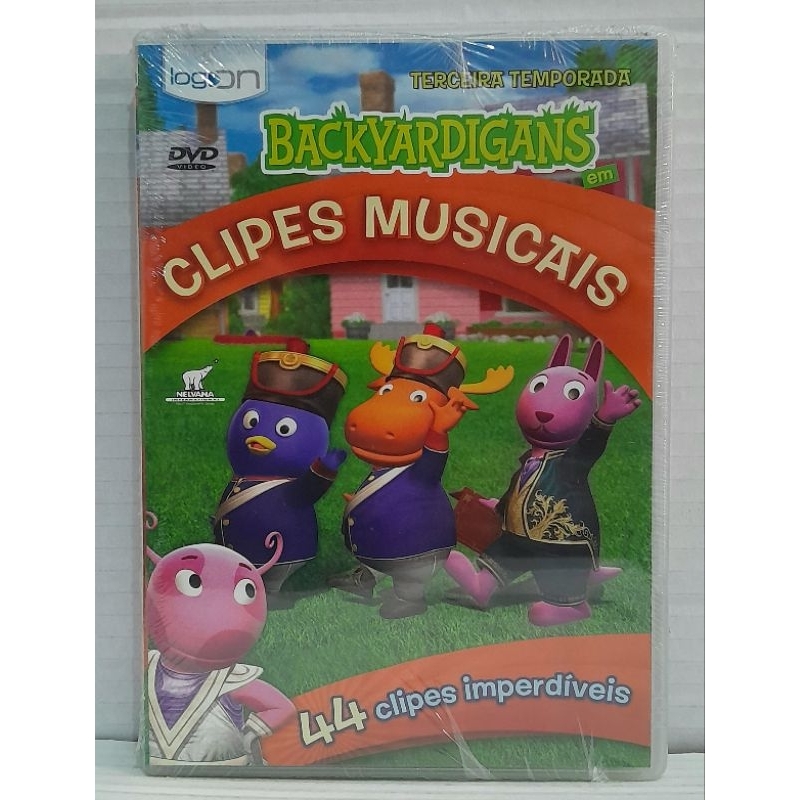Dvd Backyardigans - Clipes Musicais - 44 Clipes (Novo/Original/Lacrado ...