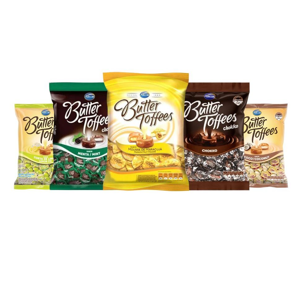 BALA BUTTER TOFFEE 500G | Shopee Brasil