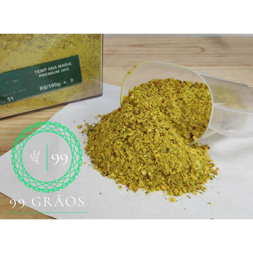 100 gramas Tempero Ana Maria Qualidade Premium | Shopee Brasil