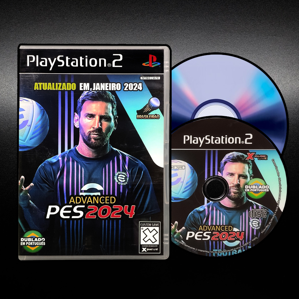 PES 2024 - Advanced - Janeiro 2024 Atualizado - Repro Patch Ps2 / Play ...