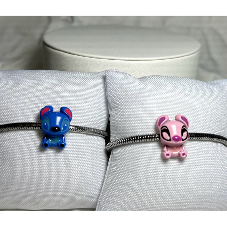 berloque charm stitch ou Angel lilo e stitch pulseira pandora não ...