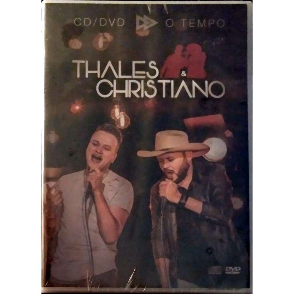 CD/DVD Thales & Christiano O Tempo / Lacrado | Shopee Brasil