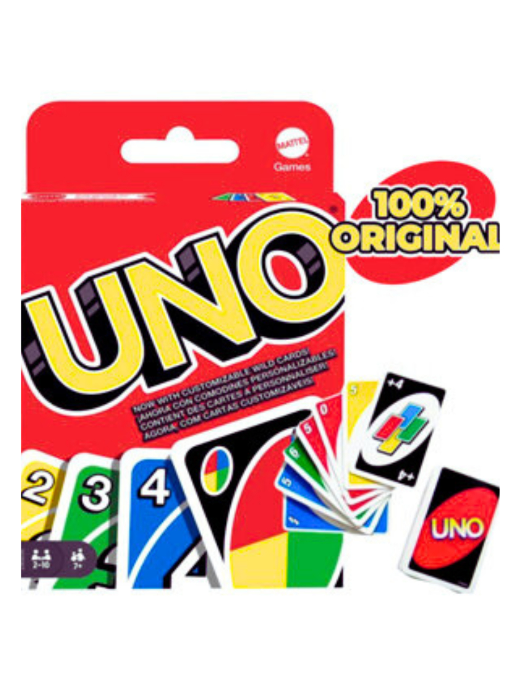 Jogo Uno Original Mattel Diversão Sem Limites Para Jogar Com Família e ...