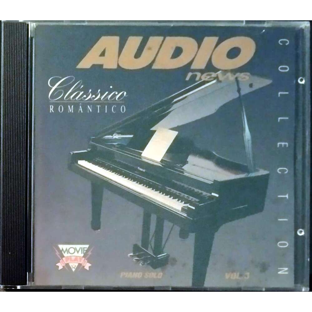 CD Clássico Romântico Piano Solo Vol. 3 Audio News Collection | Shopee ...