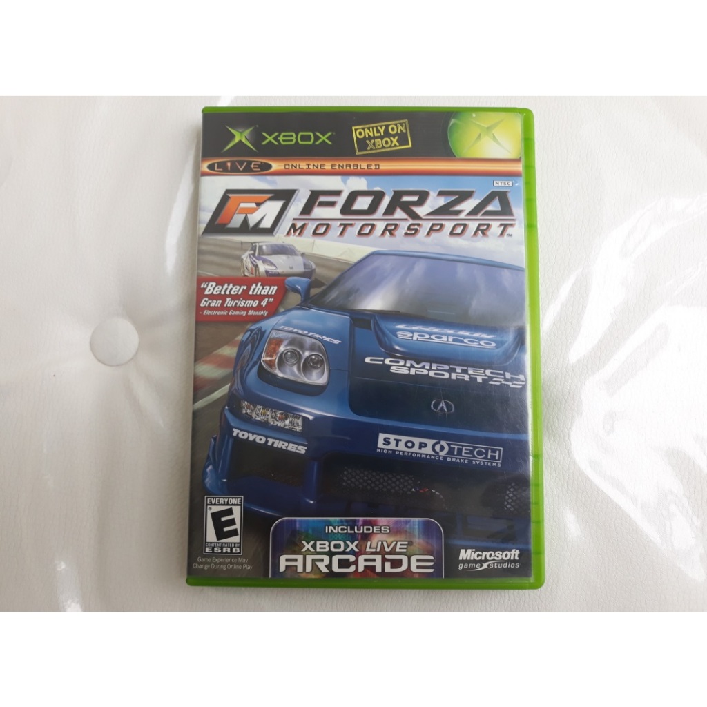 Jogo Forza Motorsport Xbox Original Americano Completo Impecável ...