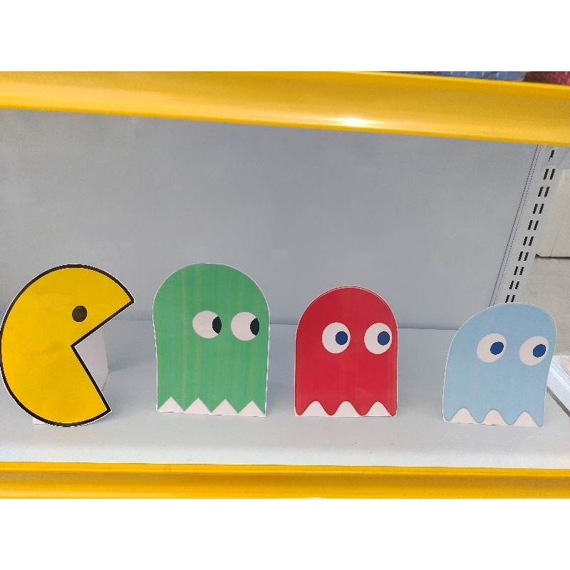 display de mesa Pac-Man | Shopee Brasil