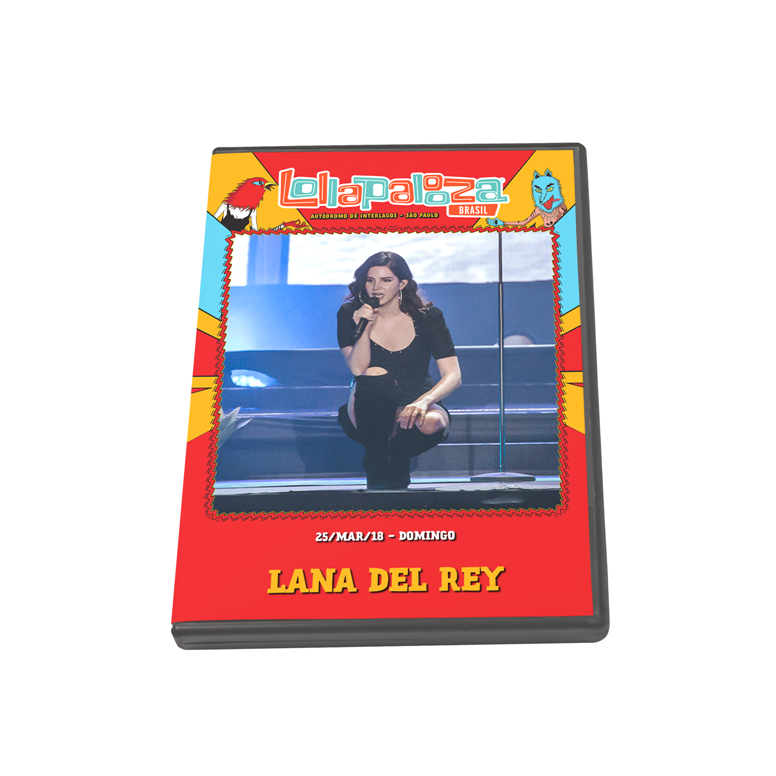 Lana Del Rey Dvd Lollapalooza Brazil 2018 Shopee Brasil