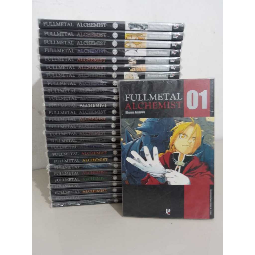 fullmetal alchemist (27 Volumes) (Completo) | Shopee Brasil