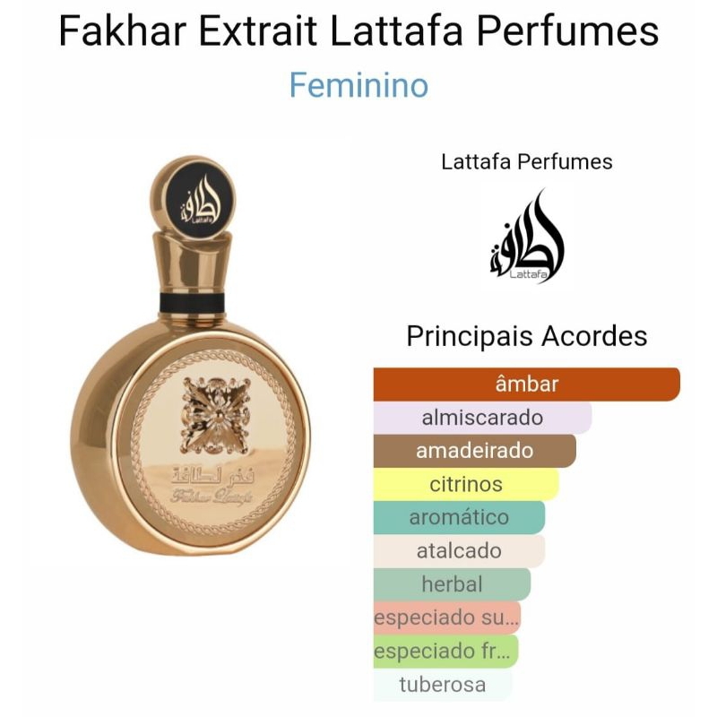 Fakhar extrait Gold lattafa EDP 100ml | Shopee Brasil