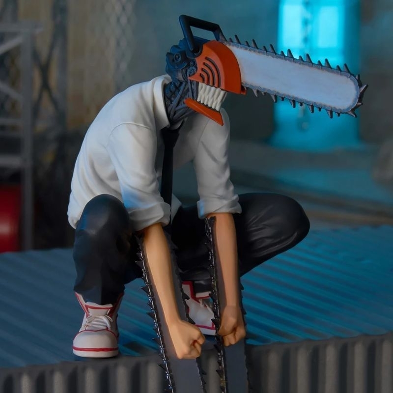 Denji Action Figure Chainsaw Man Furyu Original Boneco Miniatura Anime ...