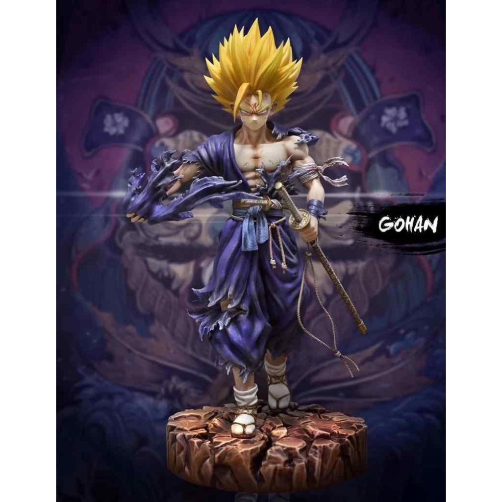 Gohan Samurai action figure Impressora 3D | Shopee Brasil