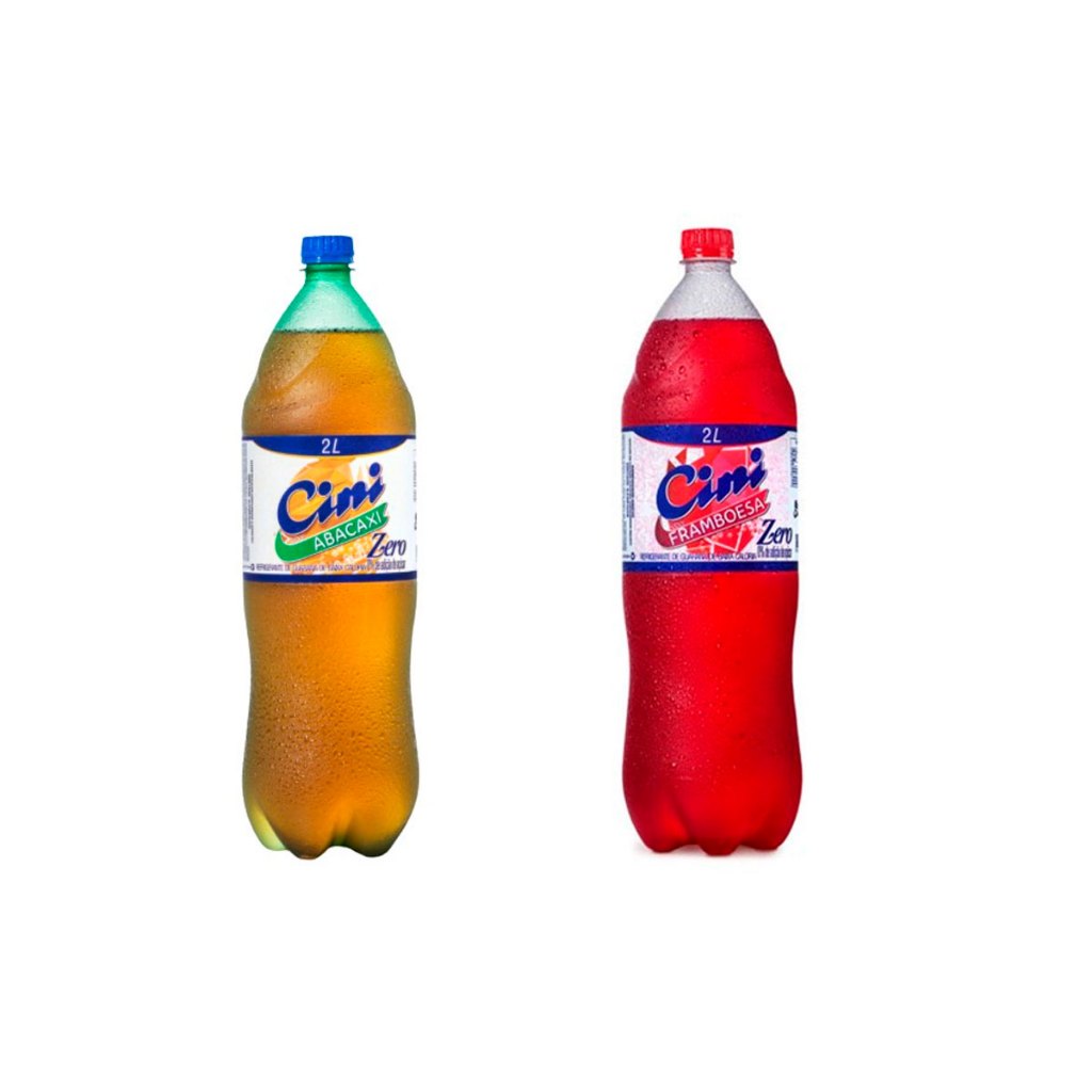 Mix Refrigerante Cini Zero 2 Litros Framboesa e Abacaxi | Shopee Brasil