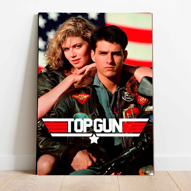 Placa Decorativa Top Gun 20x29 cm | Shopee Brasil