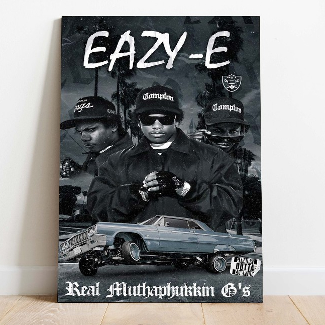Placa Decorativa Eazy-E em MDF 20x29cm | Shopee Brasil