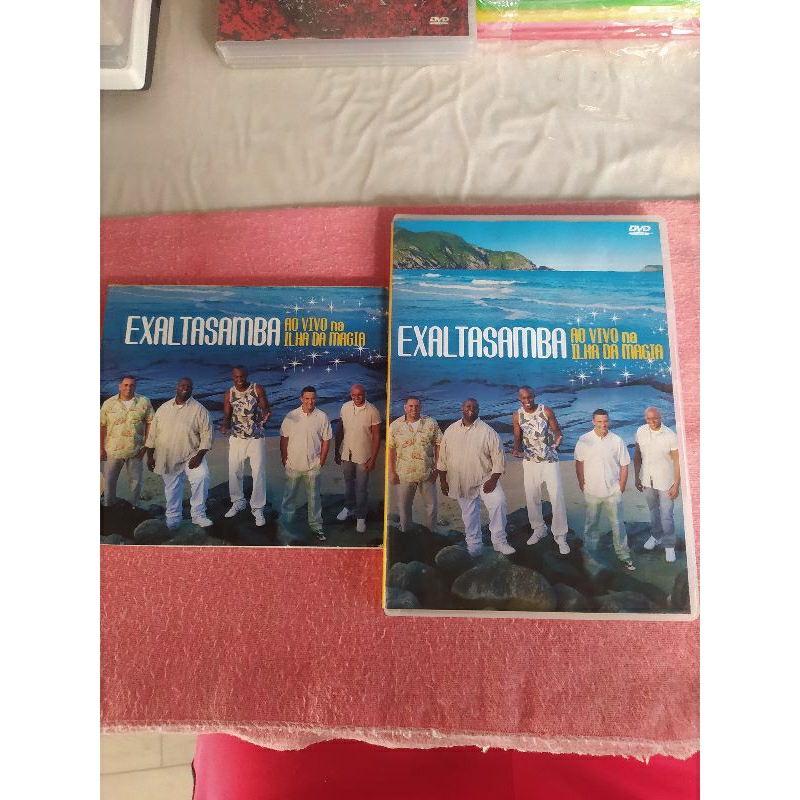 CD + DVD Exaltasamba Ao Vivo na Ilha da Magia | Shopee Brasil