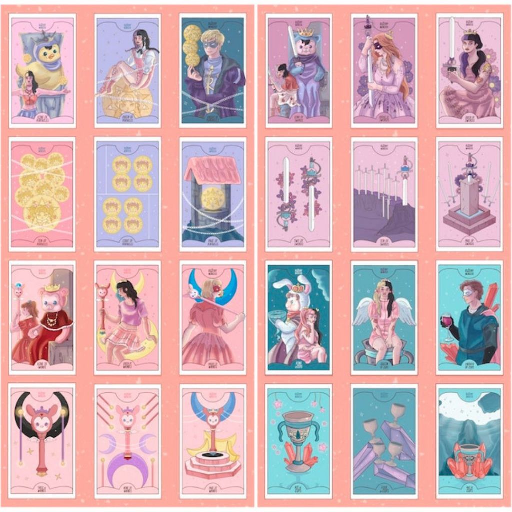 Deck de Tarot Cry Baby Melanie Martinez Cartas de Taro Baralho Rider ...