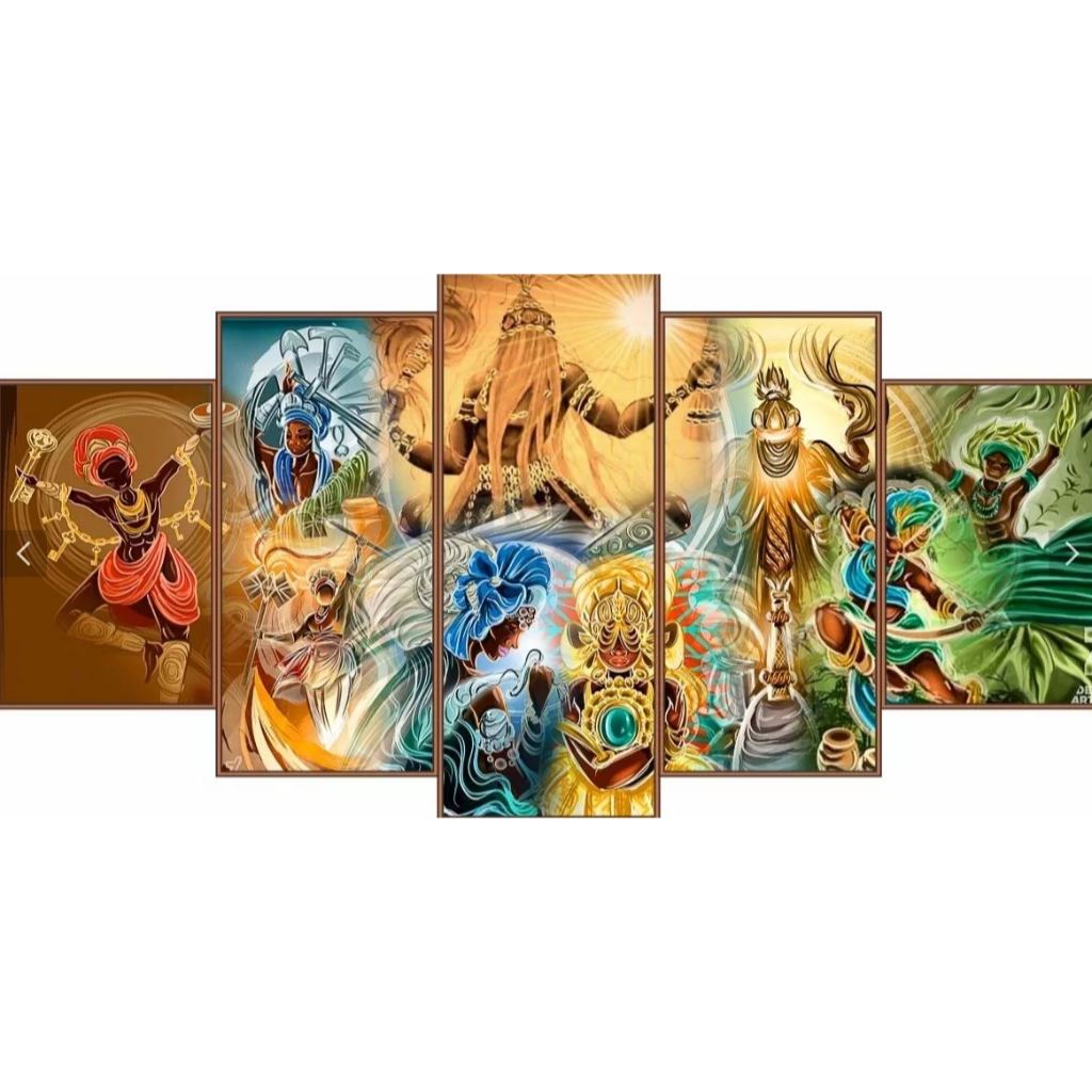 Quadro Decorativo Orixás Umbanda Camdombre Obaluae P | Shopee Brasil