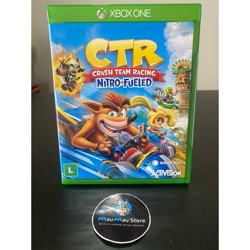 Crash Team Racing Xbox One (novo/lacrado) - Mídia Física Original Jogos ...