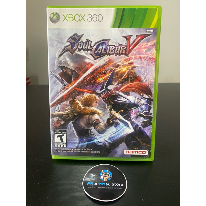 Soul Calibur V Xbox 360 - Mídia Física Original Usado Jogos de Xbox ...
