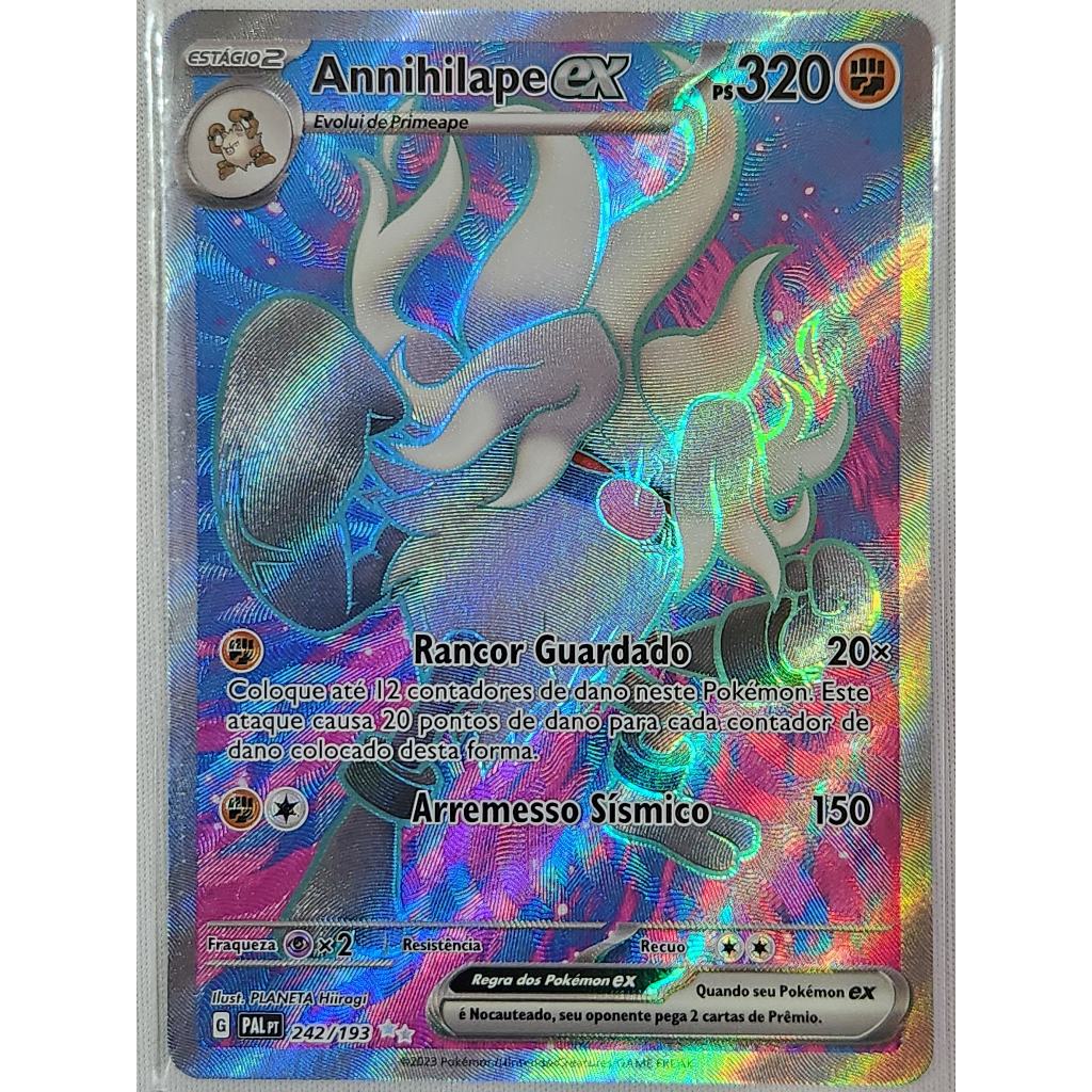 Carta Pokemon Annihilape ex (242/193) PAL | Shopee Brasil