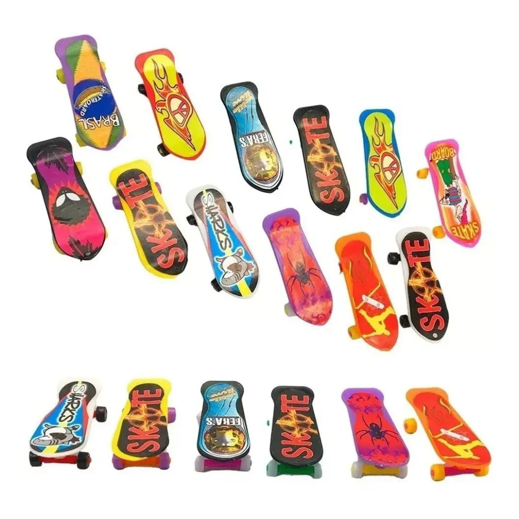 10 Mini Skate De Dedo Kit Festa Sacolinha Surpresa Brinquedos | Shopee ...