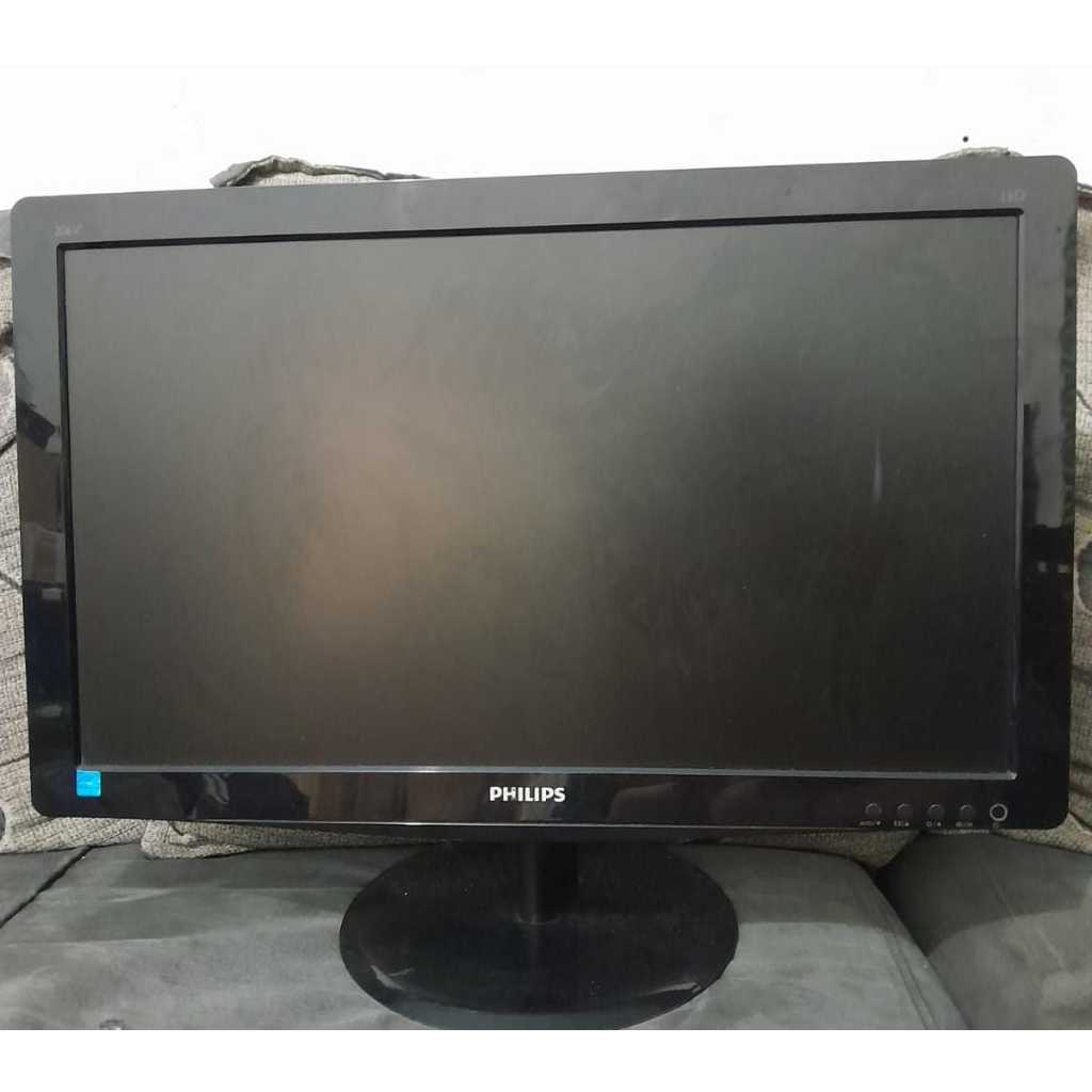 Monitor Para Pc Philips 15.6 Acompanha Cabo | Shopee Brasil