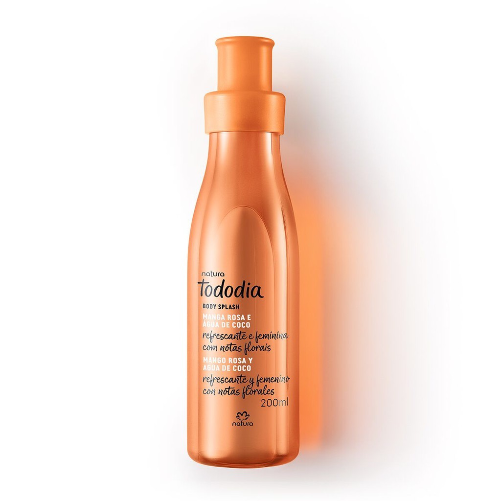 Body Splash Manga Rosa e Agua de Coco 200ml Todo Dia Natura Original ...