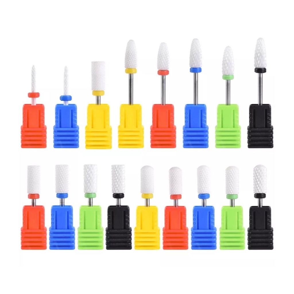 Broca Ceramica Unha Acrigel Porcelana Manicure Profissional | Shopee Brasil