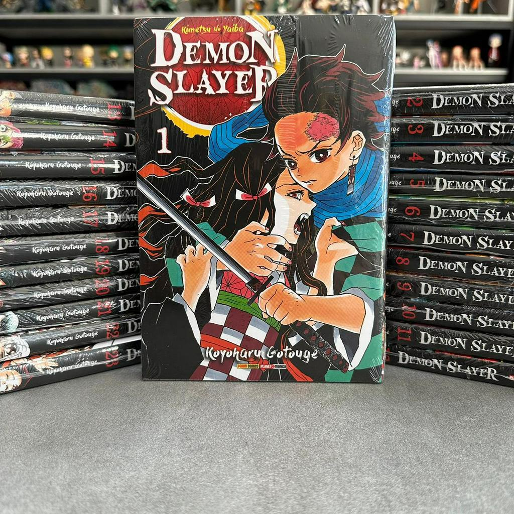 Mangá Demon Slayer Vol. 1 ao 23 + Extras | Shopee Brasil