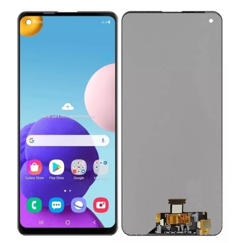 Tela Frontal display lcd touch e flex Compatível A21S/A217 (sem aro) , Pronto frete. | Shopee Brasil
