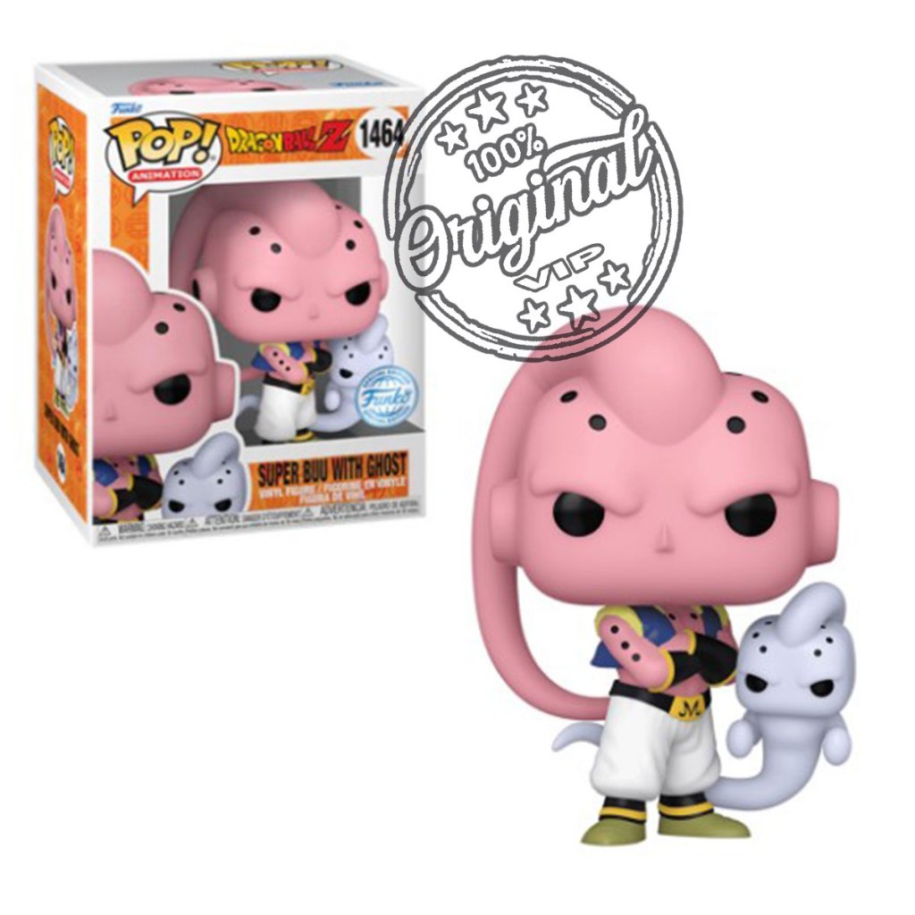 Funko Pop Dragon Ball Super Buu with Ghost 1464 - ORIGINAL NOVO ...